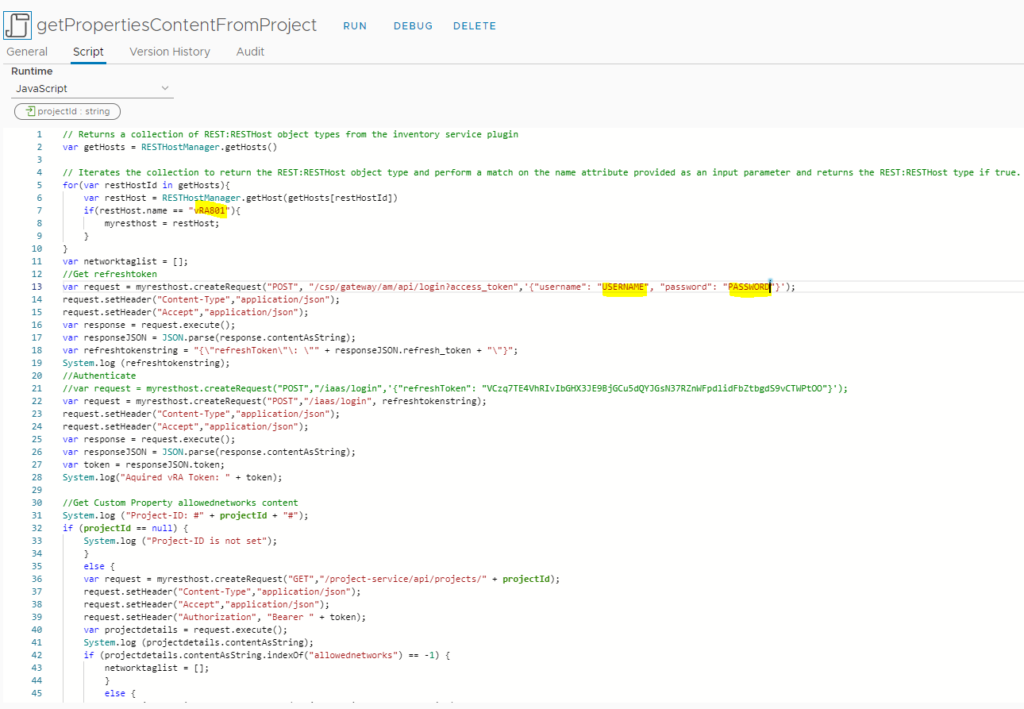 Dynamic Network Selection in request form with vRealize Automation 8 » vrealize.it - TechBlog ...