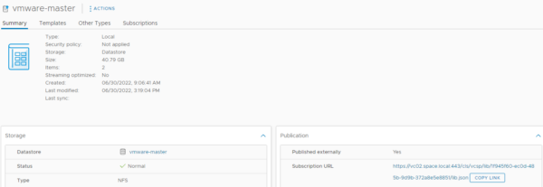 Manage templates with vSphere content library and vRA 8 » vrealize.it ...