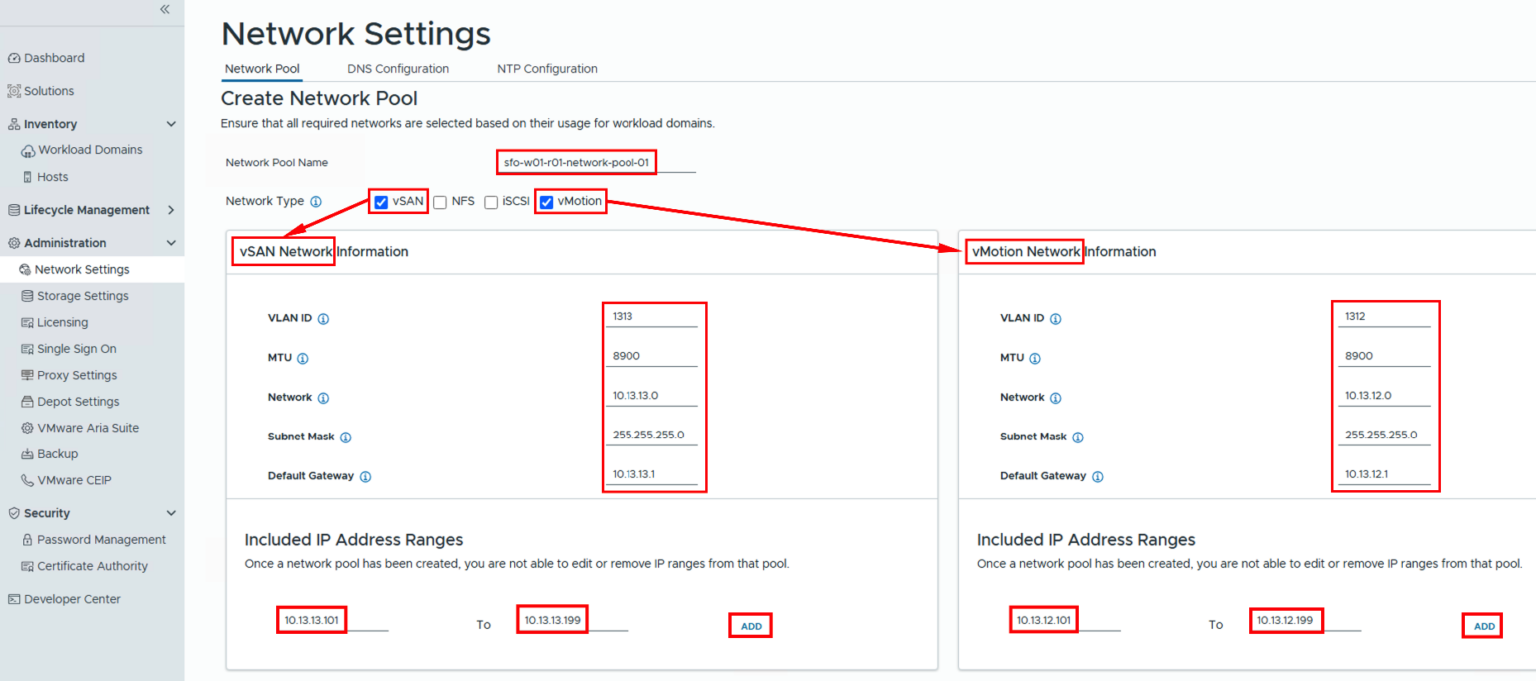 VCF Workload Domain Setup from a network perspective » vrealize.it ...