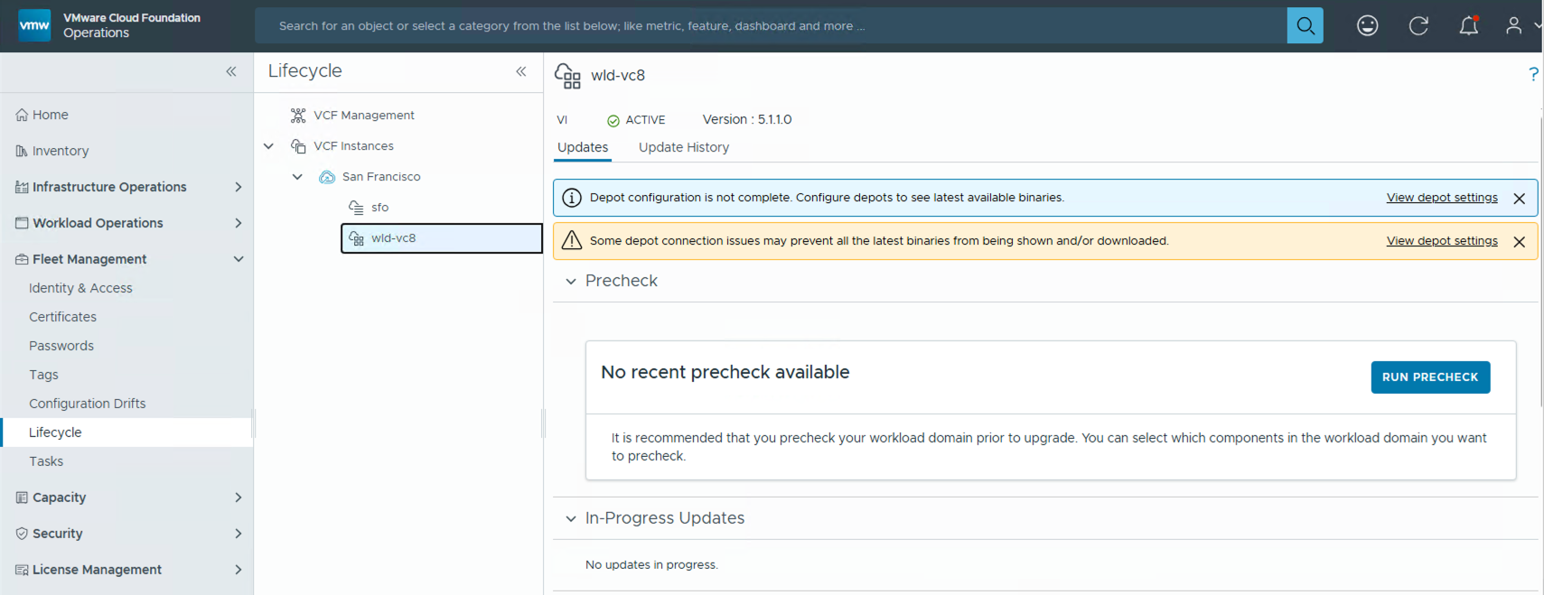 VCF 9 – Integrating a vSphere 8 environment as a new Workload Domain ...