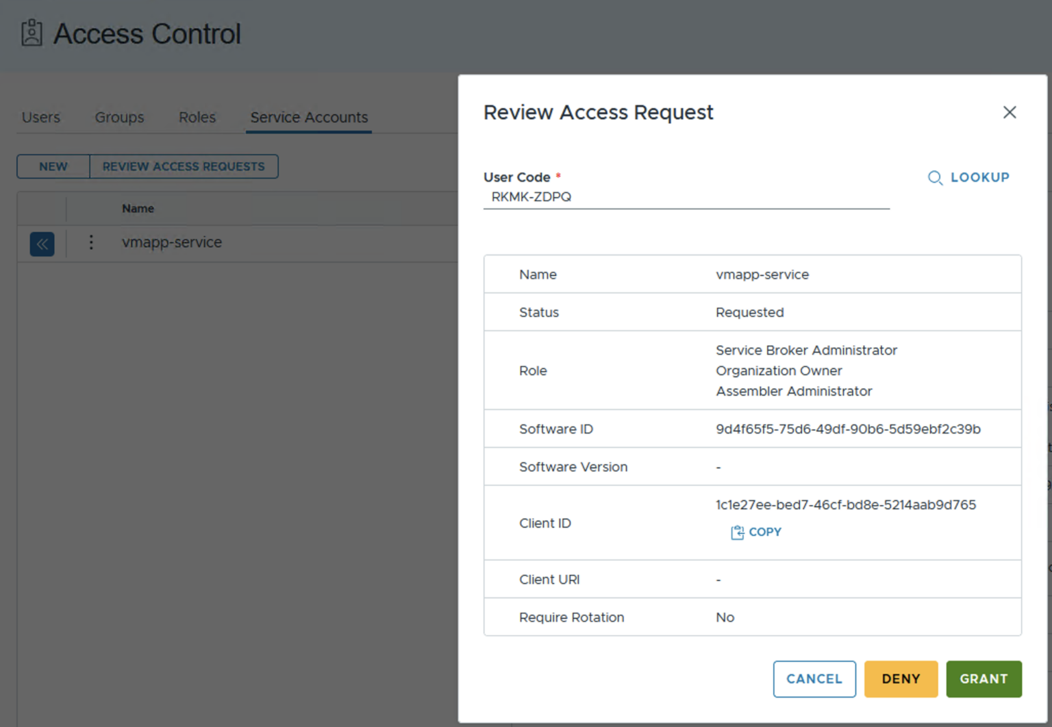 Configuration of the VM-Apps-Org Integration in VCF Operations 9 ...